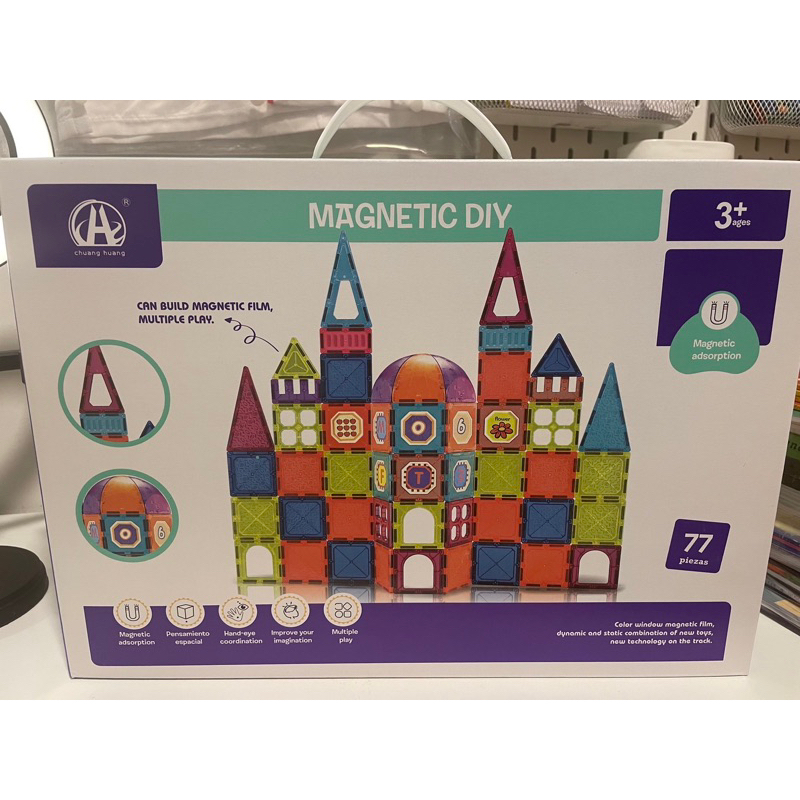 Magnet Sheet Translucent Magnetic DIY 77pcs | Shopee Philippines