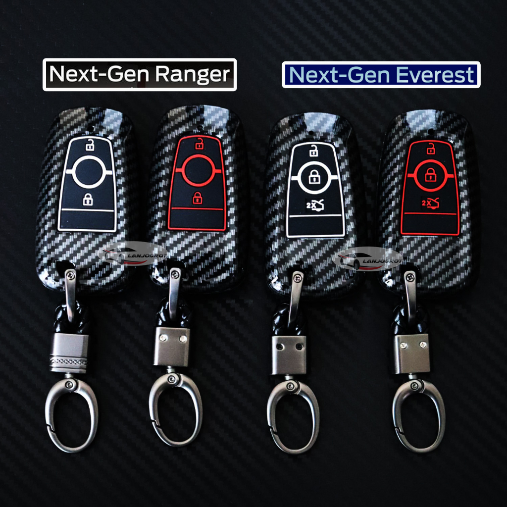 Kevlar Key Case Remote Keychain For Next-Gen Ranger Ford Everest 2022 ...