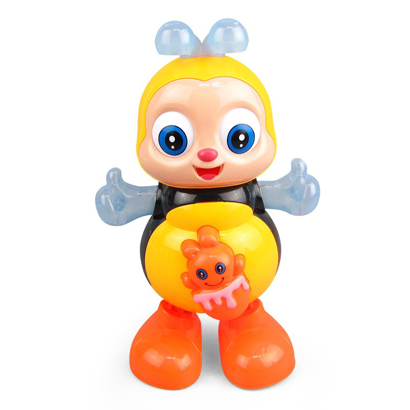 Electric Dancing Singing Toy Cute Cartoon Bee Shape For Kids | Shopee ...