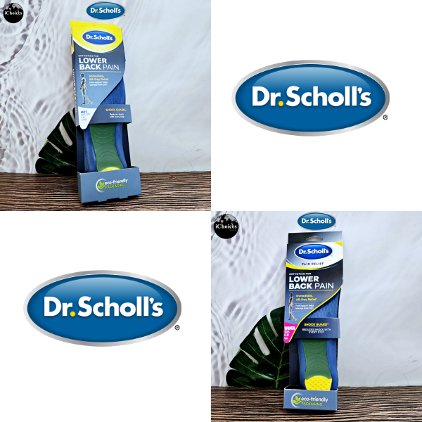 [Dr. Scholl's] Orthotics For Lower Back Pain Shock Guard Arch Pads ...