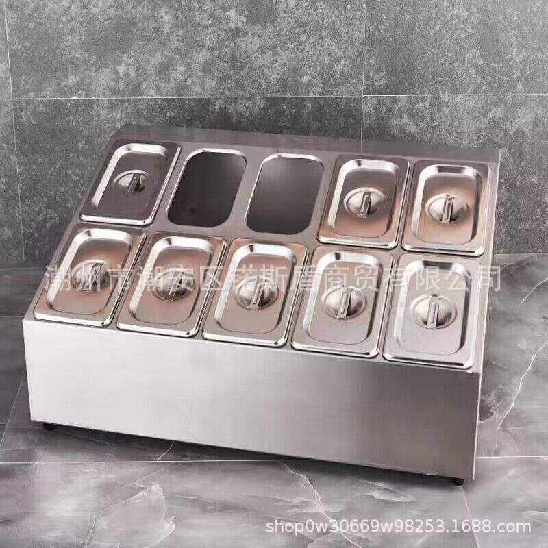 Food Basin 1/9 Shape 10cm Deep 15cm Diameter Including Thick Stainless ...