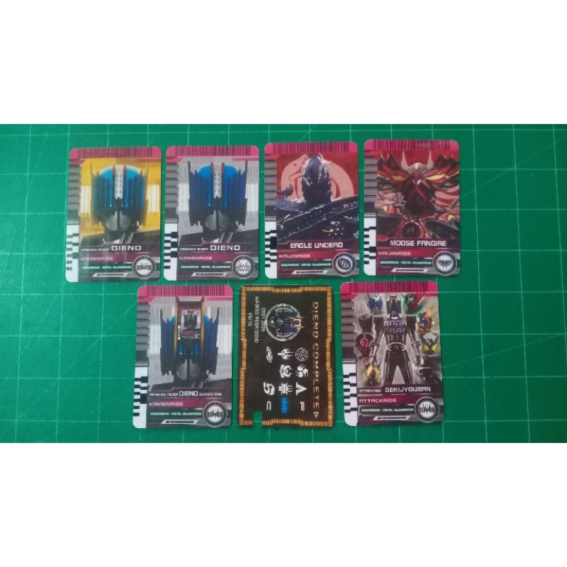 Kamen rider Dien(Extra set) Card | Shopee Philippines
