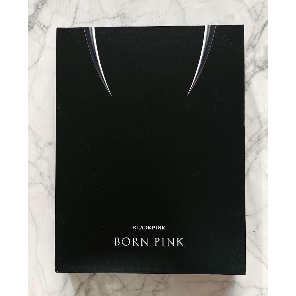BLACKPINK Album-BORN PINK BOX SET Ver. BLACK Unwrapped No Card Poster ...