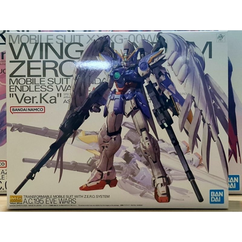 MG 1/100 WING GUNDAM ZERO EW VER.KA [BANDAI] | Shopee Philippines