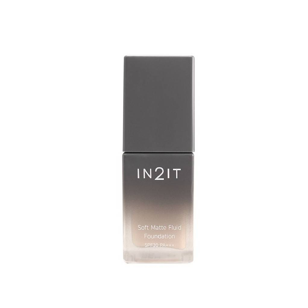 IN2IT Soft Matte Fluid Foundation SPF30 PA ++ (SMQ) 20g. | Shopee ...