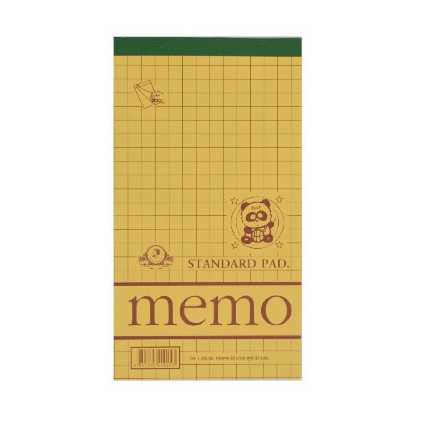 Tear-Off Notebook With Large Lines MEMO STANDARD PAD Size 130x235 mm 1 ...