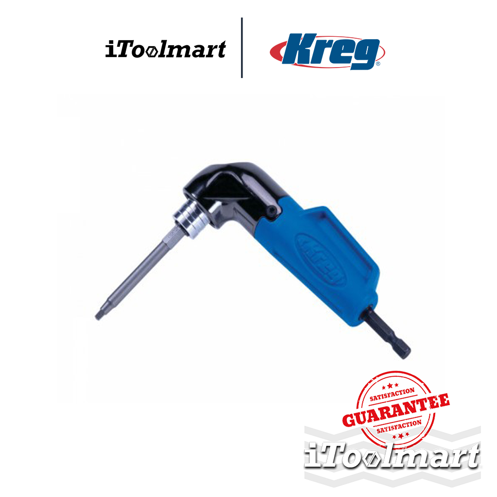 KREG Screwdriver Joint For Narrow Places KDRV-90DG Pocket-Hole Driver ...