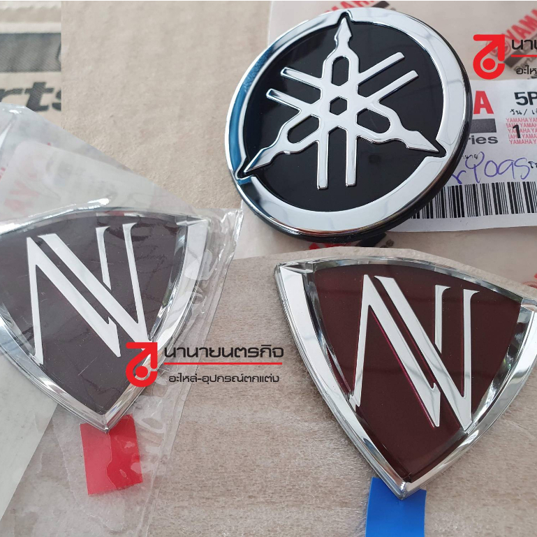 Logo Emblem YAMAHA Nouvo Elegance Front Badge 45 mm Original (Choose ...