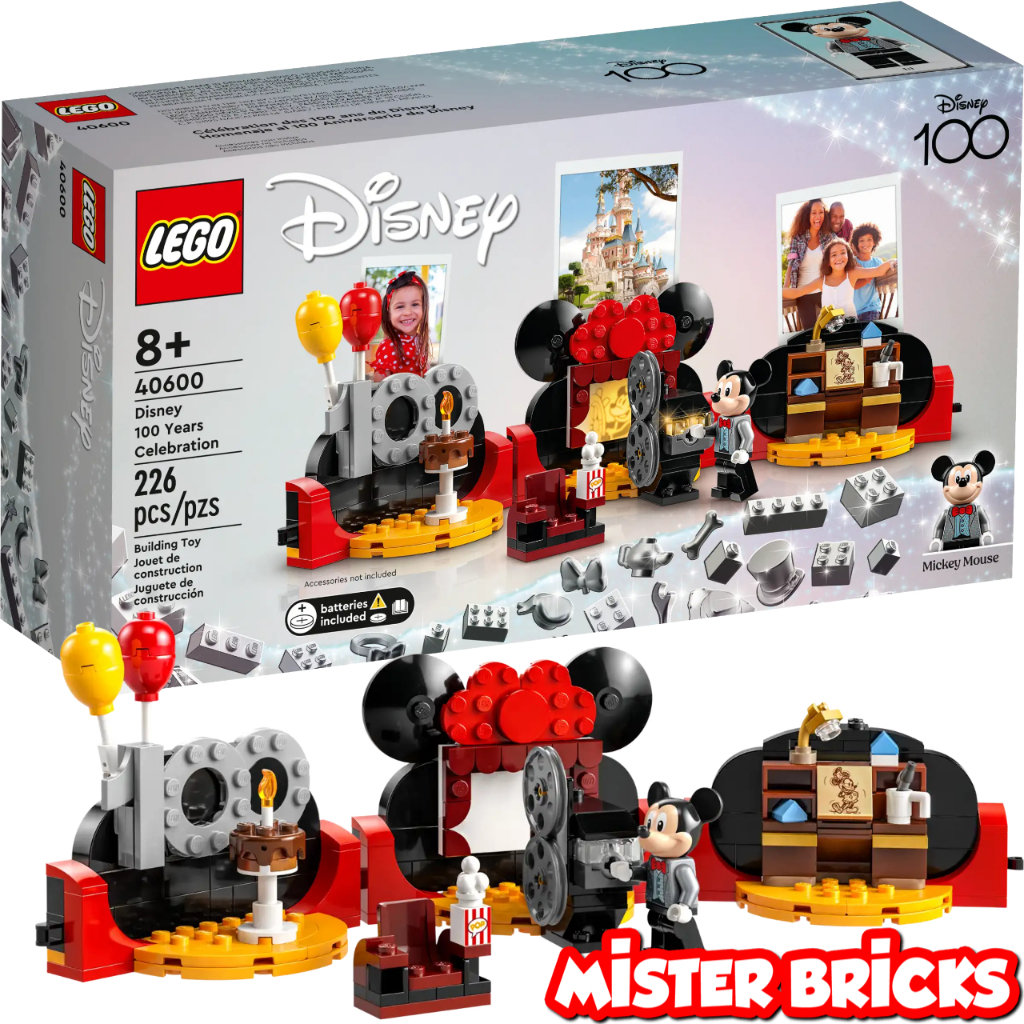 LEGO 40600 Disneytm Disney 100 Year Celebration | Shopee Philippines