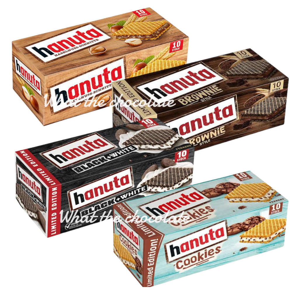 Hanuta FERRERO Crispy Wafer Filled With Chocolate (Box) | Shopee ...