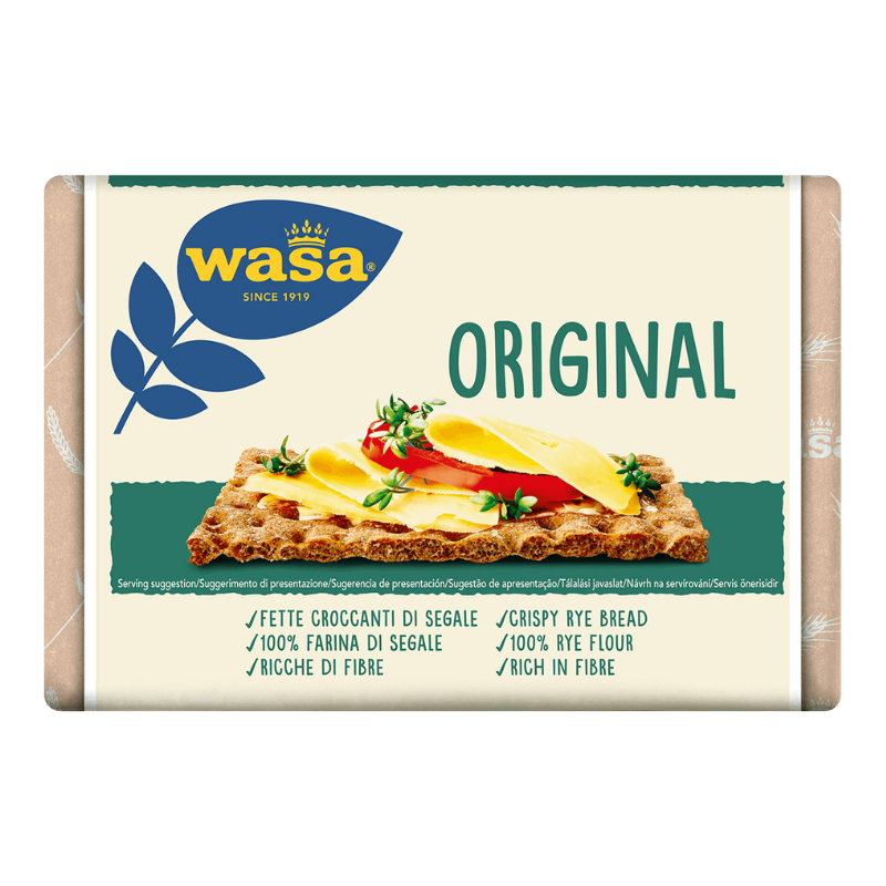 Wasabi A Snack That Is Not Fattening. Wasa Original Bread Crisp 275g ...