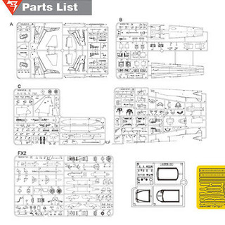 Plastic Model Assembled STORM FACTORY Scale 1/32 F-5F Tiger II Two-seat ...