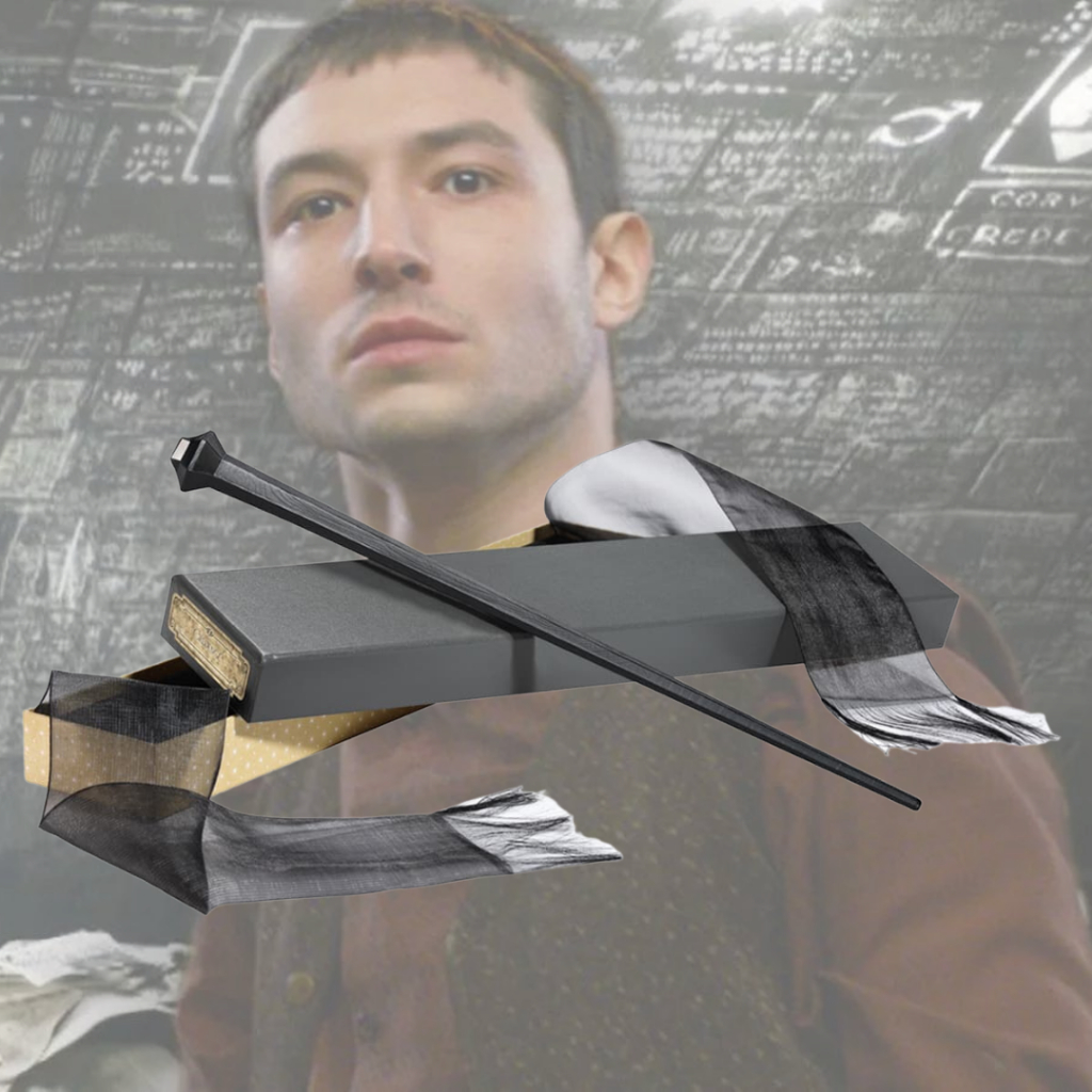 Noble Collection Fantastic Beasts Credence's Wand with Ollivanders Box ...