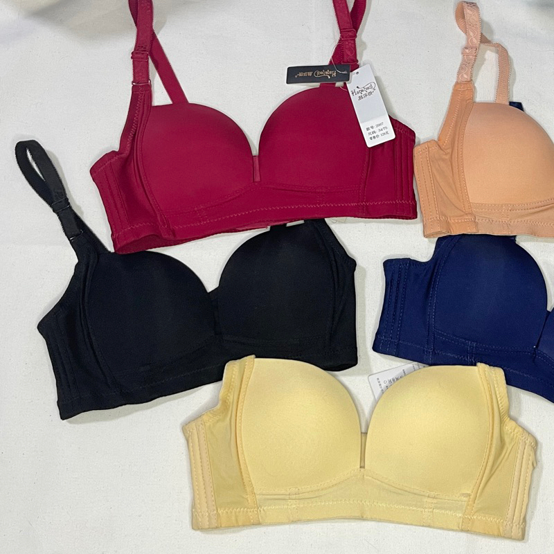 4d Bra Push Up The Chest Close To The Side Simple Work Casual Flatter ...