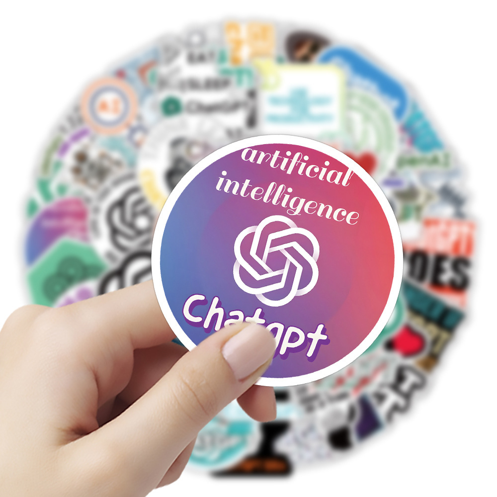 CHATGPT OPENAI GPT INTERNET AI sticker Waterproof Different Style 50pcs ...
