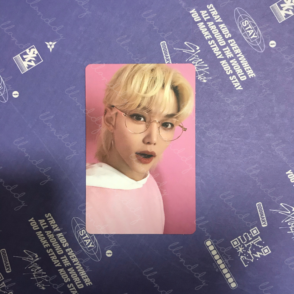 Philix Nacific Event Stray Kids Photocard Felix SKZ Card | Shopee ...