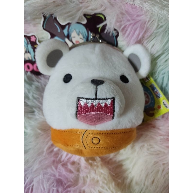 Rare Banpresto ️ One Piece EKororin Plush Gamaguchi (Bepo) Bapo Orange ...
