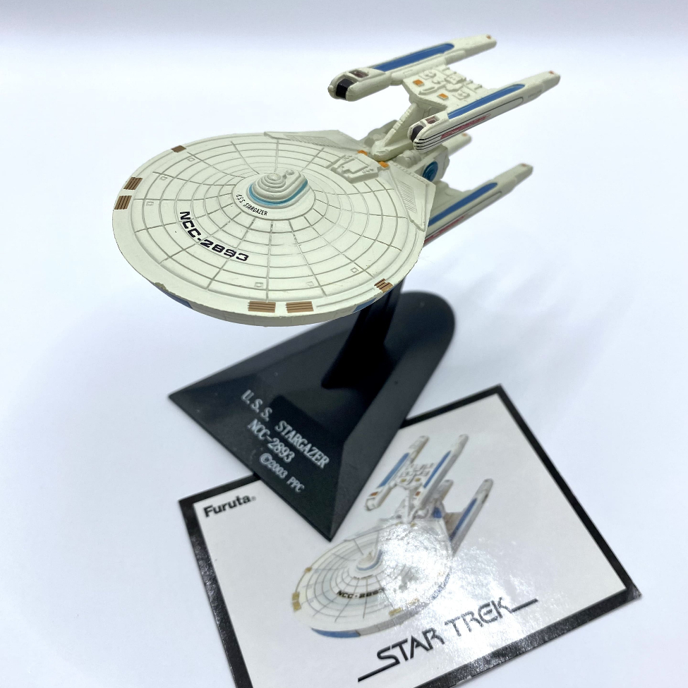 Star Trek USS Stargazer NCC-2893 Furuta Spaceship Model Tech 2003 ...