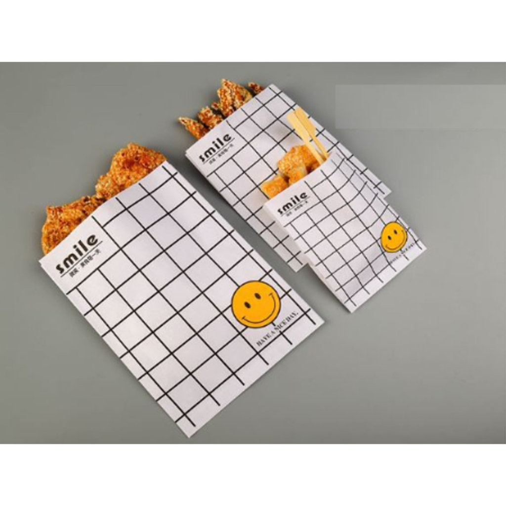 PG401 Glossy Paper Bag 2 cm Side Envelope For Pancakes Tokyo Breads ...