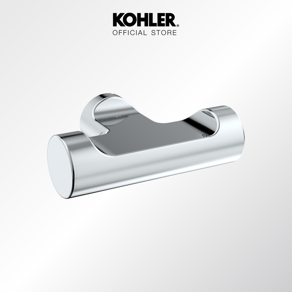 KOHLER July double Dai hook Wall Hanging Mounted K-9317T-CP. | Shopee ...