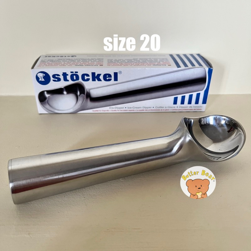 Stockel Scoop Size 20 Ice Cream (Made In Germany) Of 2.0 oz./57 Gram ...