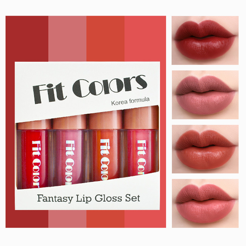 Fit Colors Lip Matte Lipstick 4 Shades Beautiful! Kiss Out!! | Shopee ...