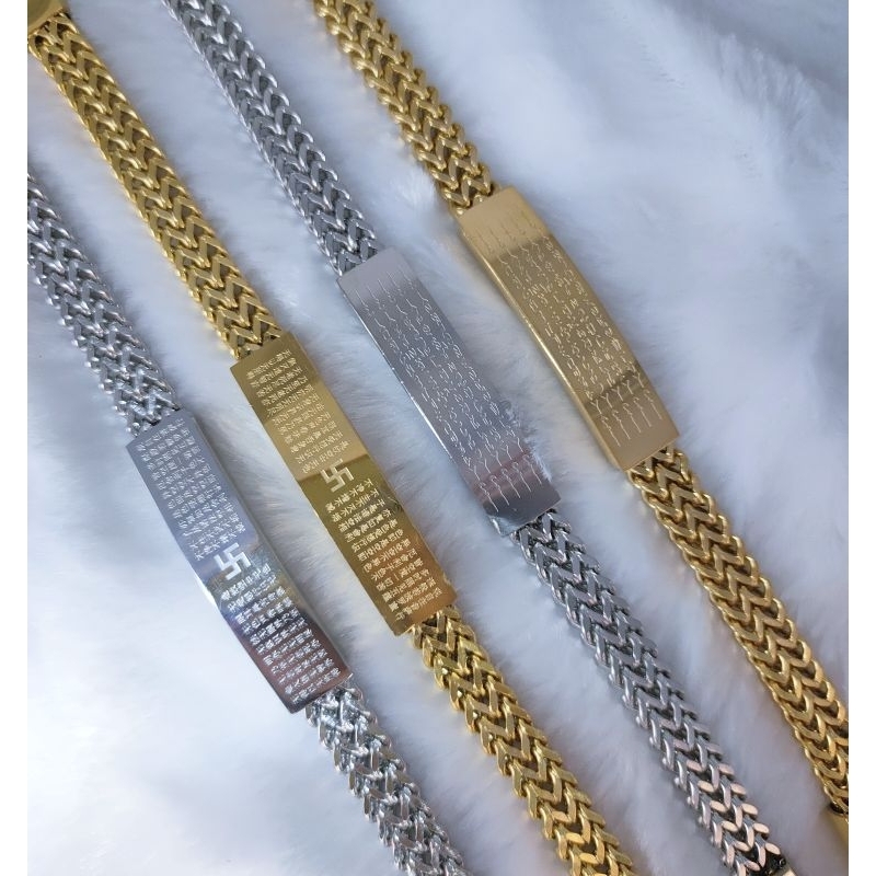 Les Wrist Talisman 5 Rows Of Heart Sutra * Length 20 Cm | Shopee ...