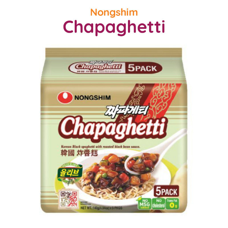 Nongshim Chapaghetti Instant Noodle Korean Mama Jajang Myun Dry ...