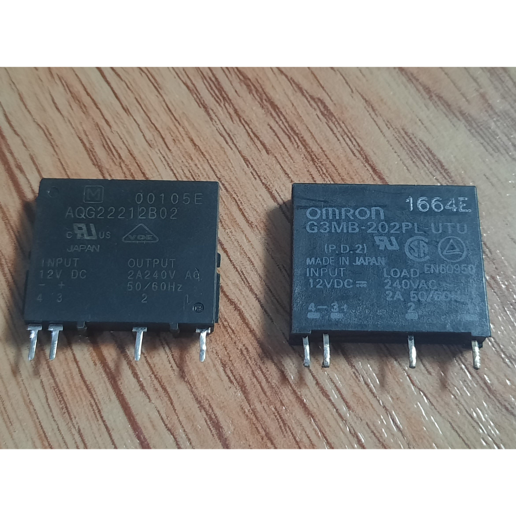 Relay AQG22212B02/G3MB -202PL 12VDC 12V Solid 2A 240VAC Power Circuit ...