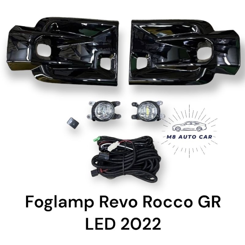 Fog Lamp Sport Light Revo Rocco GR 2022 2023 Foglamp Hilux | Shopee ...