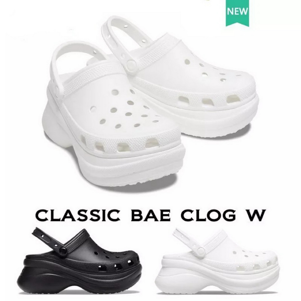 CROCS Classic Bae Clog New Model From Thailand 2 Inch Bouncy High Heel ...