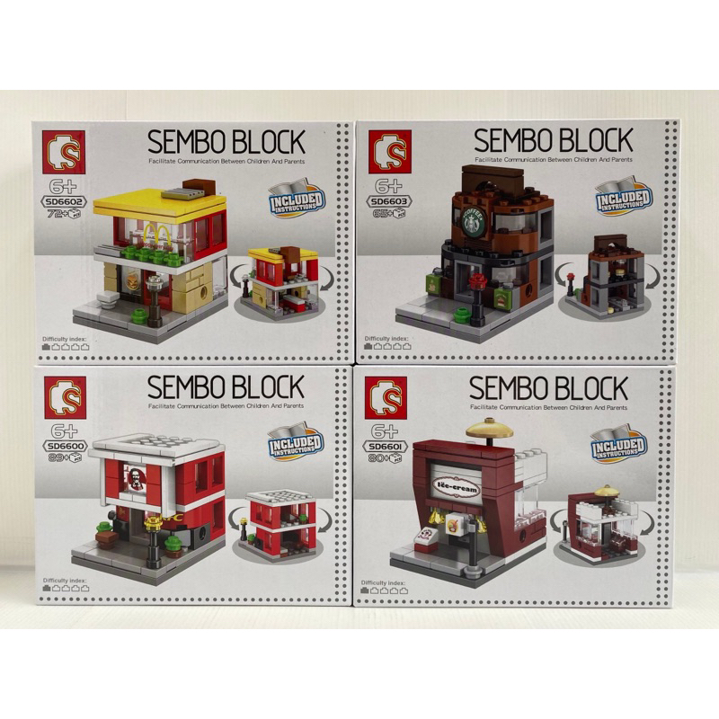 Lego sembo block Set Of 8 Boxes Small Shop China | Shopee Philippines