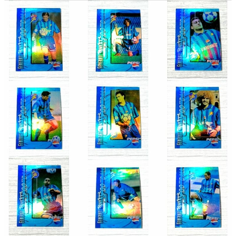PEPSI SOCCER CARD 1998 FRANCE GENERATION NEXT FOOTBALL | Shopee Philippines