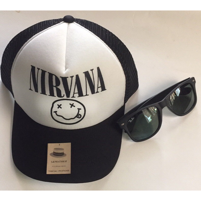 Vintage cap Mesh Back Sent From Thailand NIRVANA Summer Classic Can Be ...
