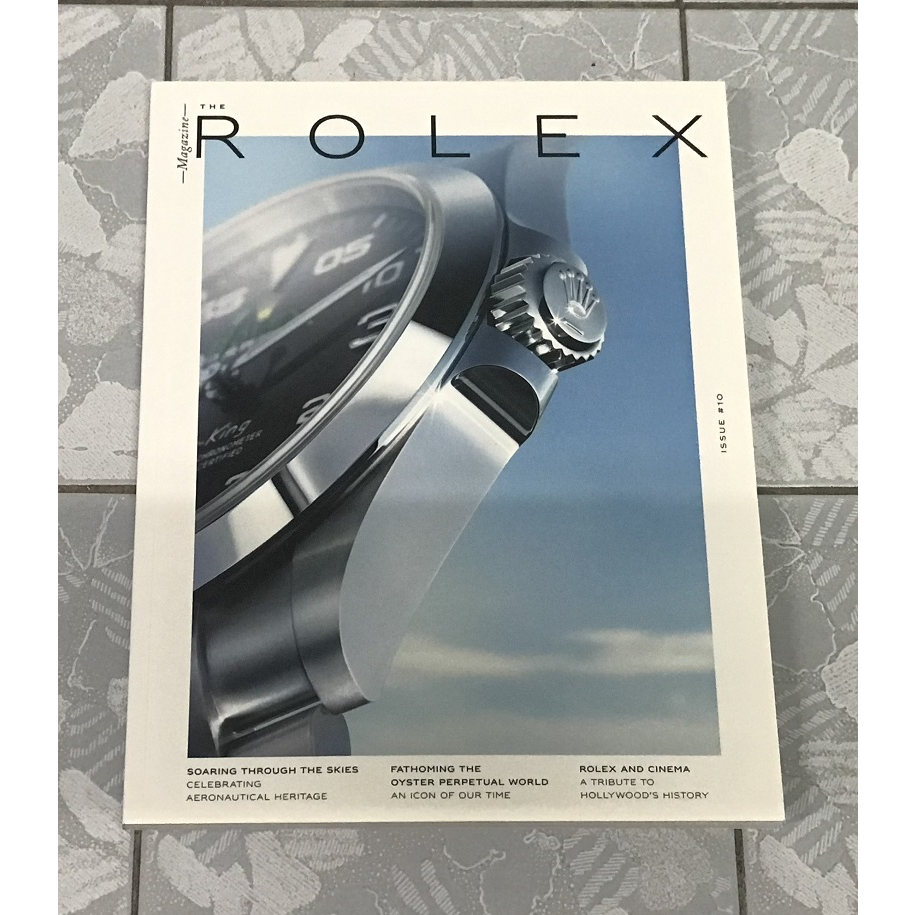 Rolex Magazine Issue 10 Book Catalog luxury English Version | Shopee ...