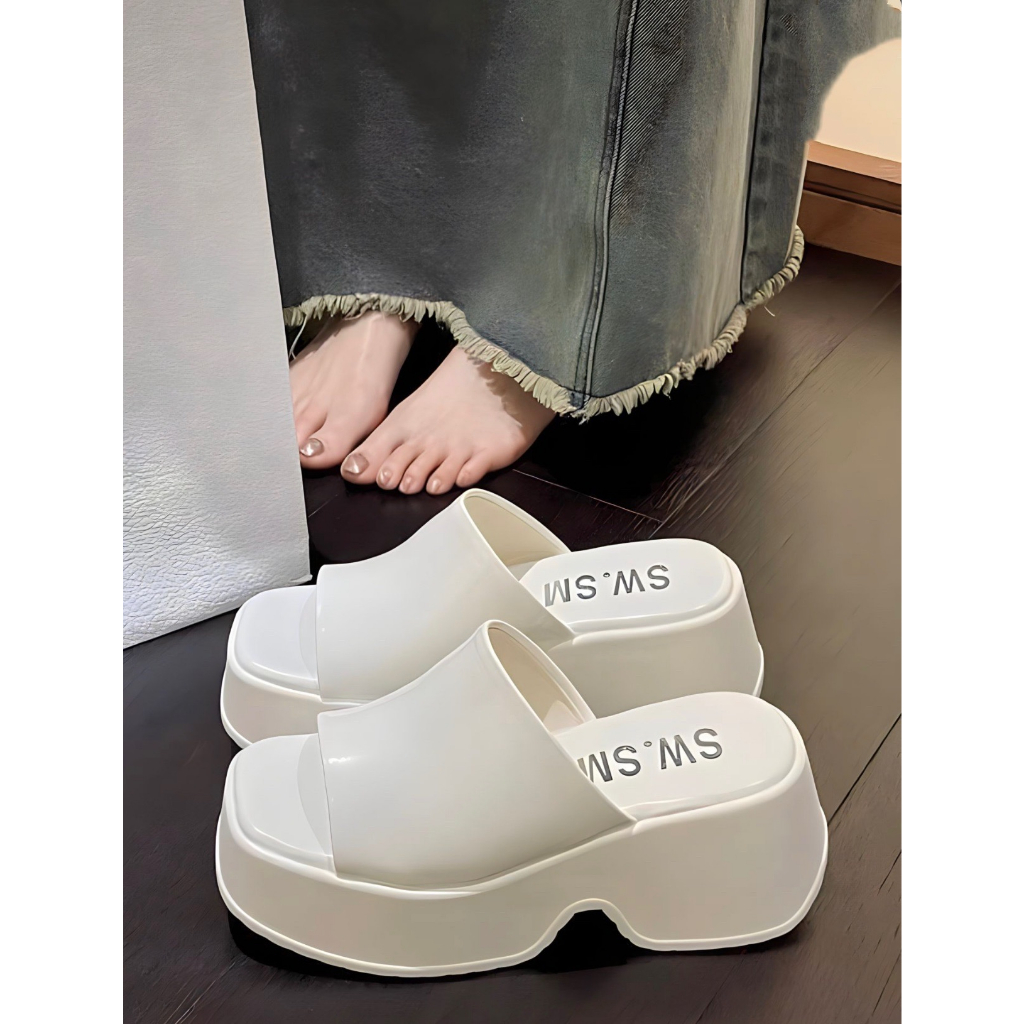 Quick Delivery Korean Block Heel Shoes Scratch-Jai The Most Popular ...