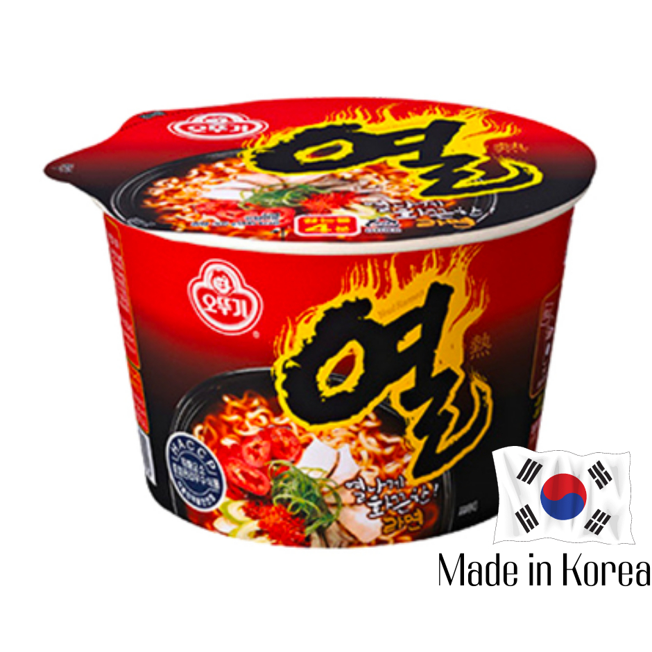 Korean Mama Yol Ramyeon Big Cup-Ottogi Yeol Ramen (Big Cup)-105 G ...