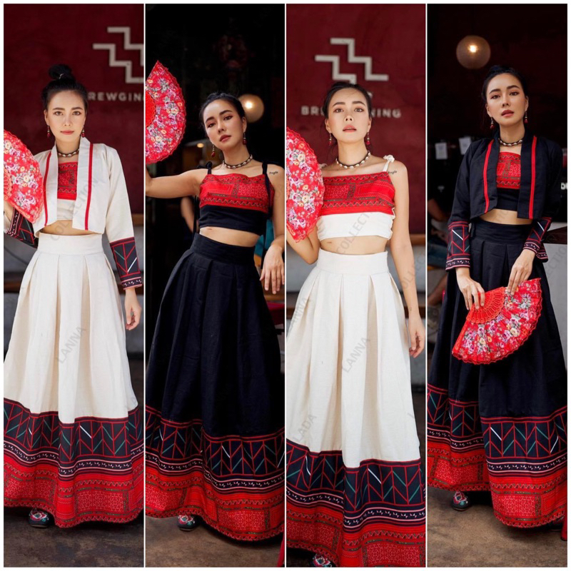 Hilltribe Line Men Poly Costume | Shopee Philippines