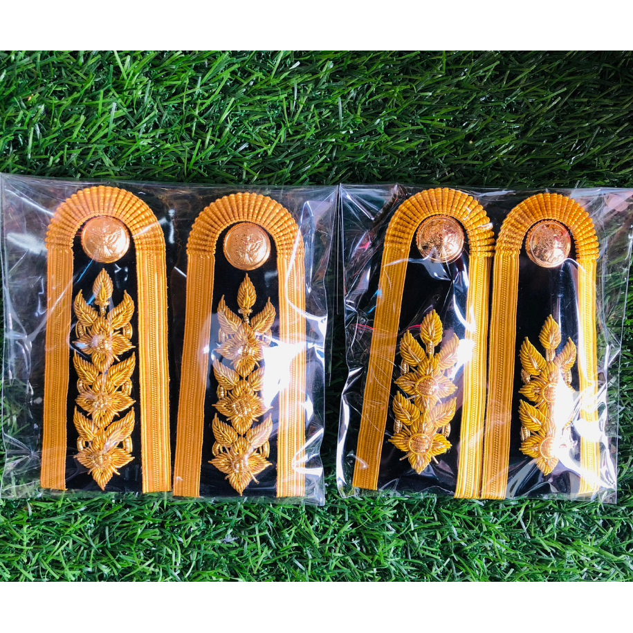 Shoulder Marks Epaulets Regular Uniforms White | Shopee Philippines