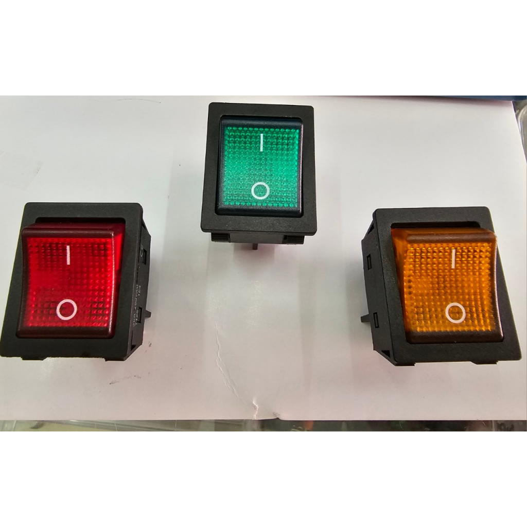 On-Off Switch 220 V 30A With Lights Assorted Colors | Shopee Philippines