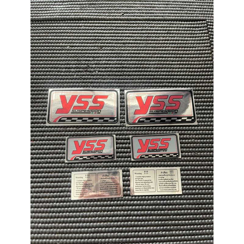 Yss Shock Sticker Beautiful Resistant (Replacement Parts) | Shopee ...