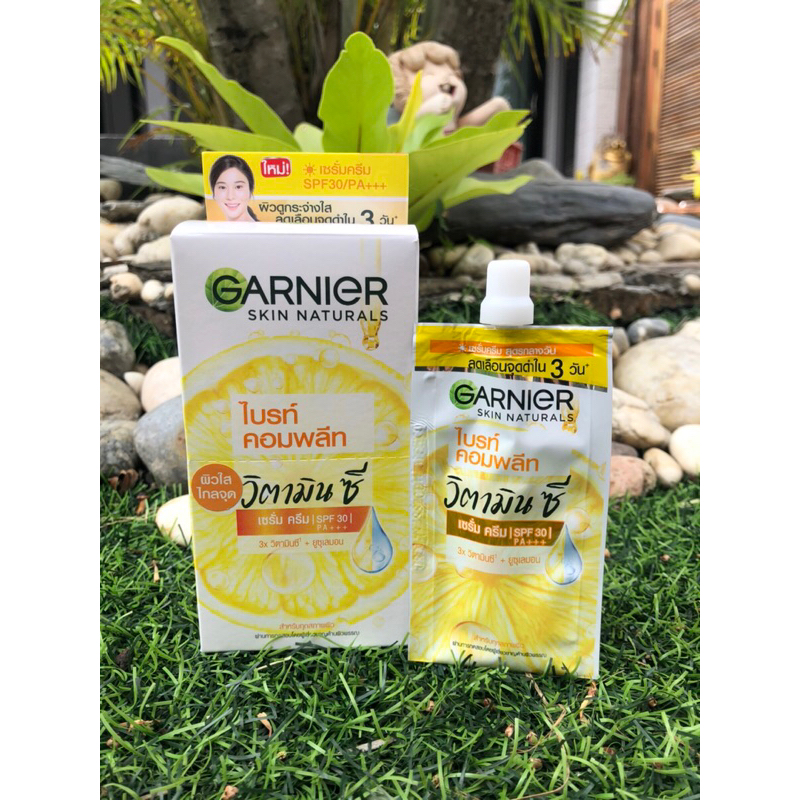 Label 20..Garnier Skin Natural Bright Complete Vitamin C Serum Cream ...