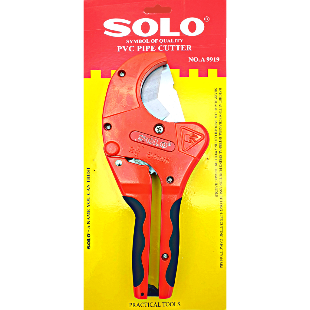 SOLO Brand PVC Pipe Cutter Model 9919 Cut Up To 64 Mm. | Shopee Philippines