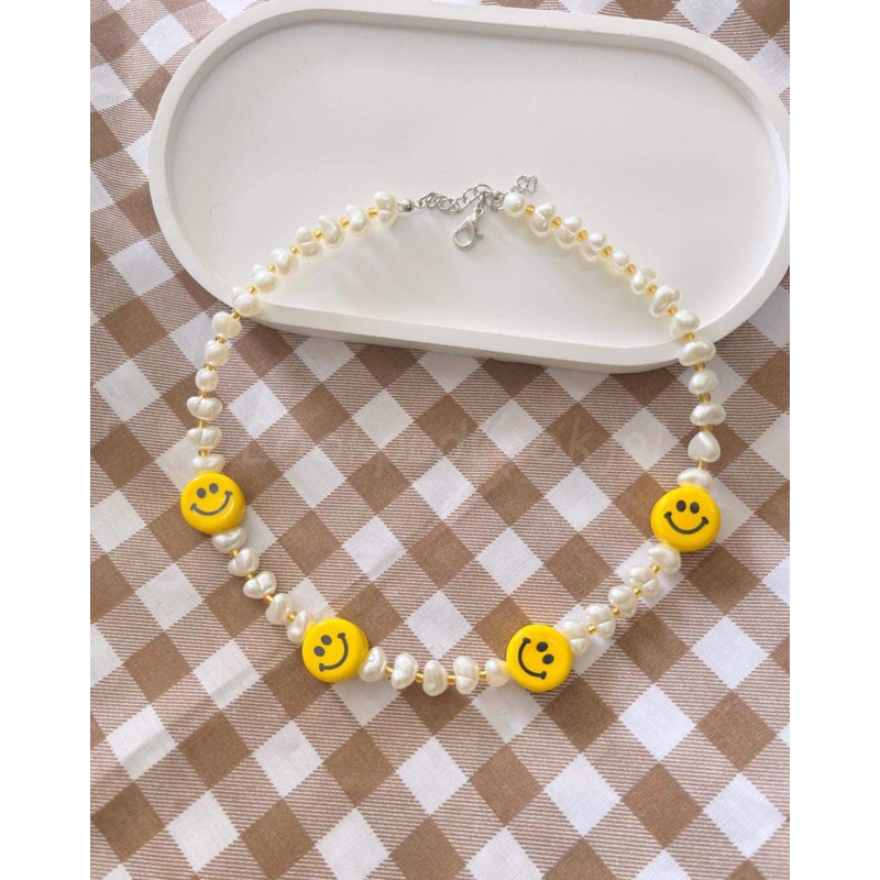 Sent From Thailand!! Smiley Necklace Face | Shopee Philippines