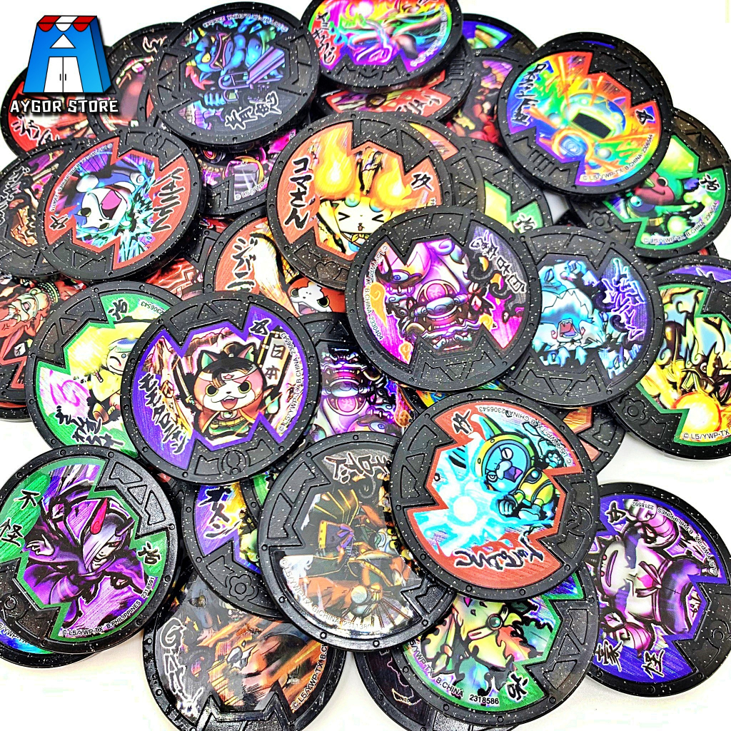 Yokai Watch (Yo-kai Watch) Medal Special Black Reflective Yo-kai Medals ...