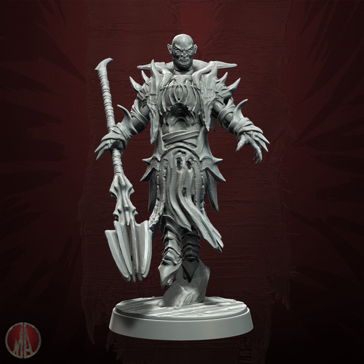Orc Horde Model For Dungeon and Dragons Can Be Shipped In 1-3 Days ...