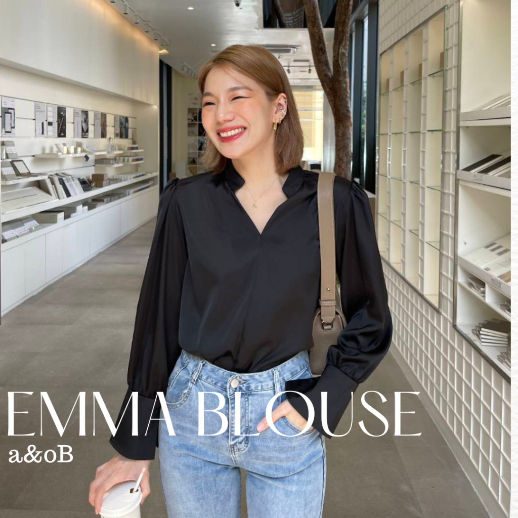 aandoB emma blouse (Very colors) | Shopee Philippines