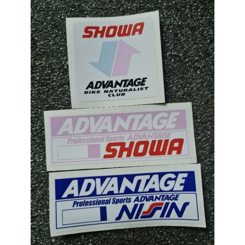 Showa Sticker With A Shock There Are 3 Types Grade 3M 2 Pieces Per Set ...