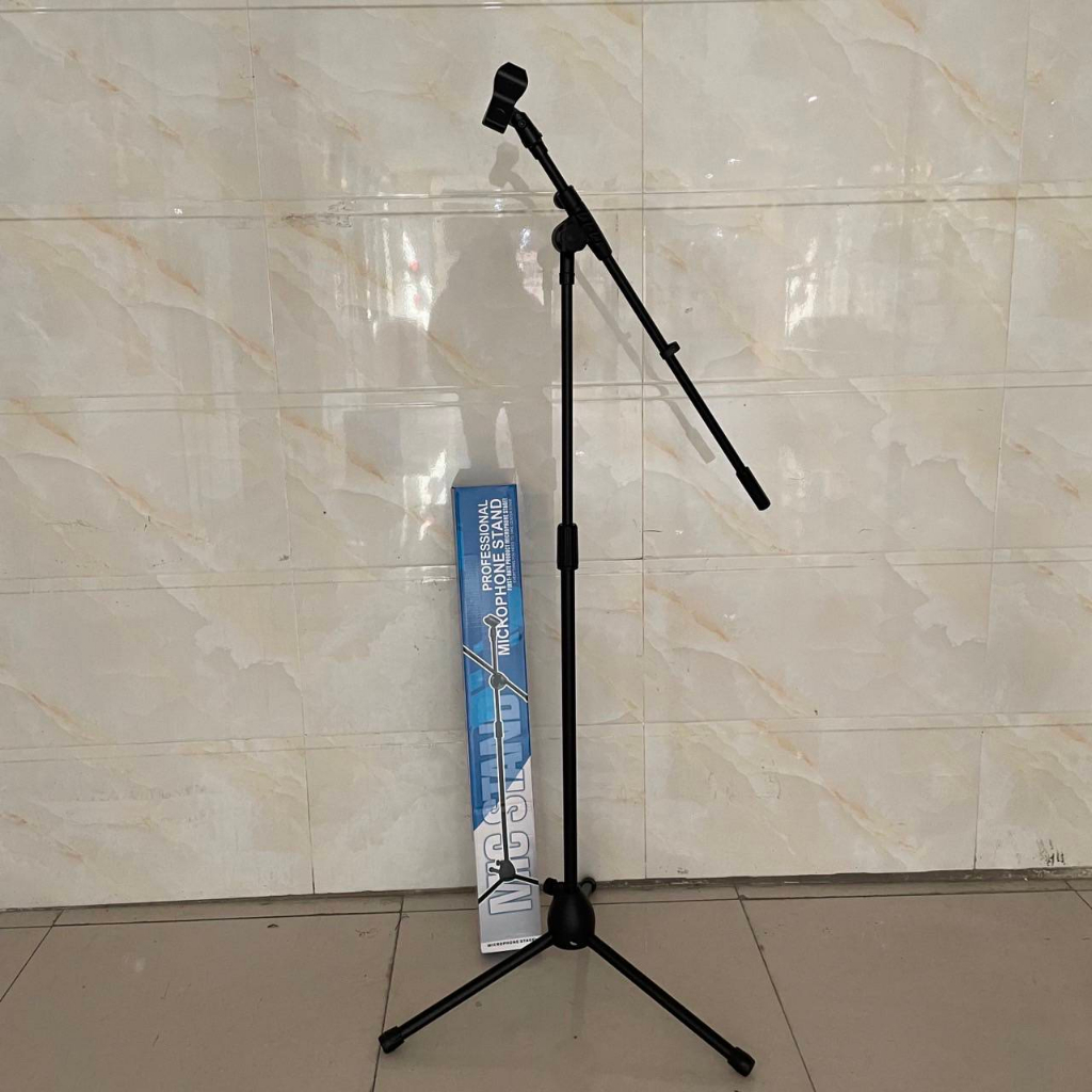 Model ML-02lightweight Wearable Floor Mic Stand | Shopee Philippines