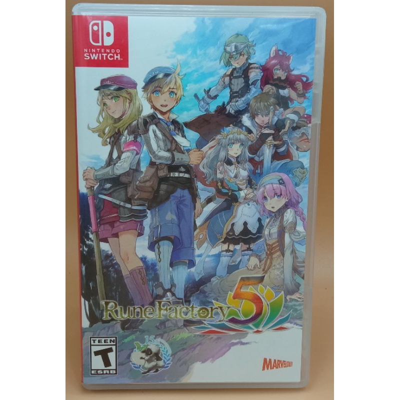 (Used) 2nd Hand Nintendo Switch game: Rune Factory 5 Good Condition ...